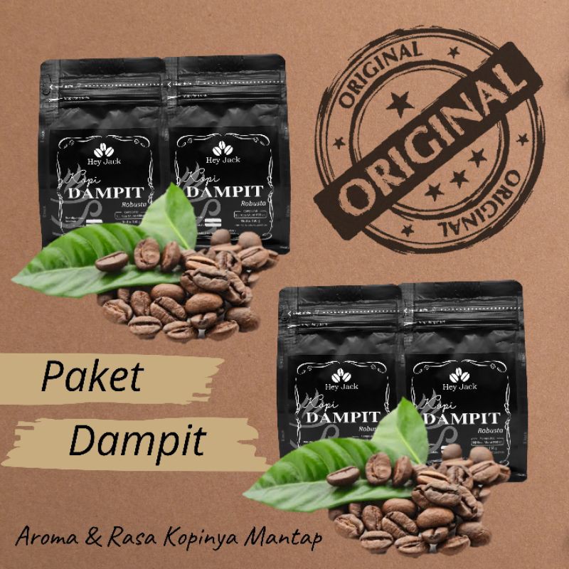 Jual PAKET DAMPIT | Kopi Robusta Dampit | Kopi Dampit | Kopi Bubuk ...