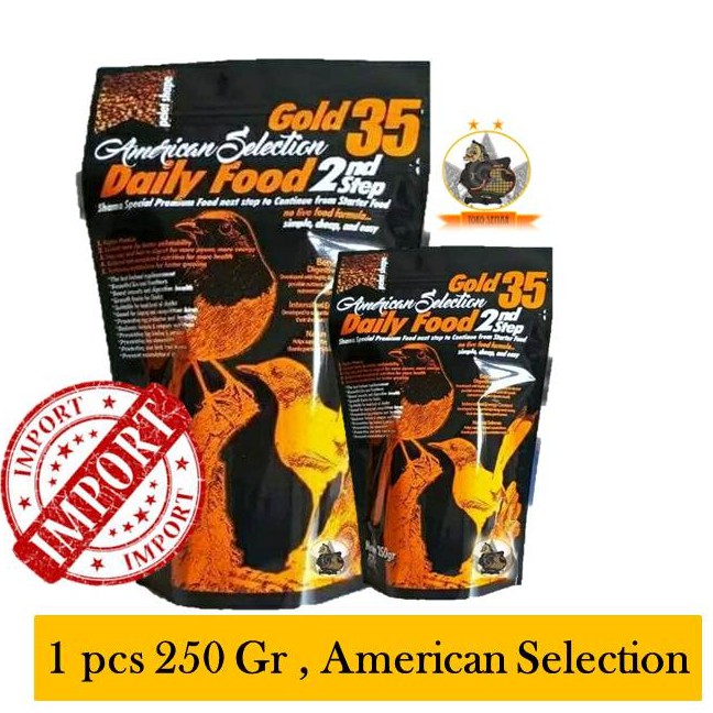 Jual Toko Semar - PAKAN MAKANAN BURUNG MURAI KACER AMERICAN SELECTION ...