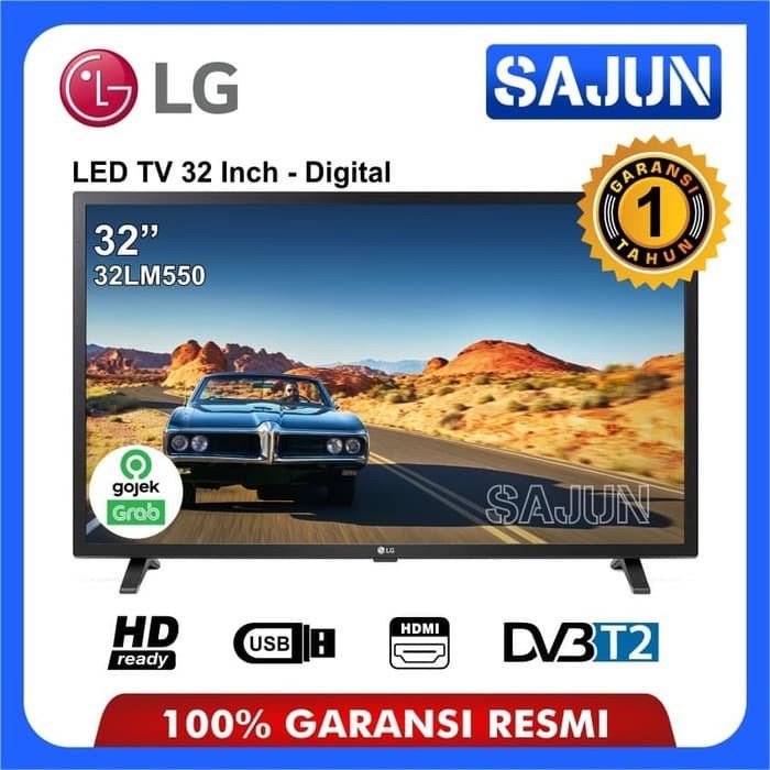 Jual TV LED LG 32LM550 32 Inch DIGITAL TV GARANSI RESMI 1 Tahun ...