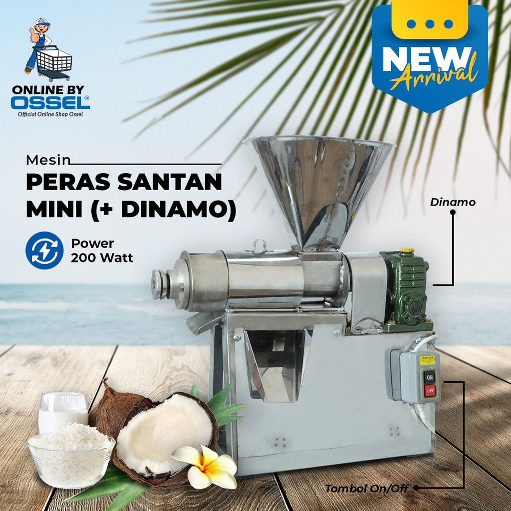 Jual Mesin Peras Santan Kelapa Mini Listrik Pemeras Santan Kelapa Mini ...