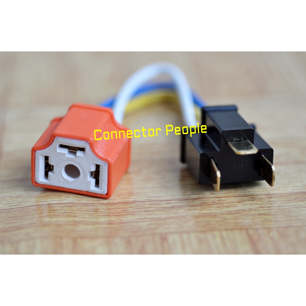 Jual PNP Soket H4 Adaptor Converter Lampu H4 Female ke H4 Male | Shopee ...