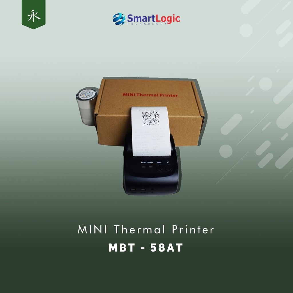 Jual Smartlogic Mini Thermal Printer MBT - 58AT Bluetooth | Shopee ...