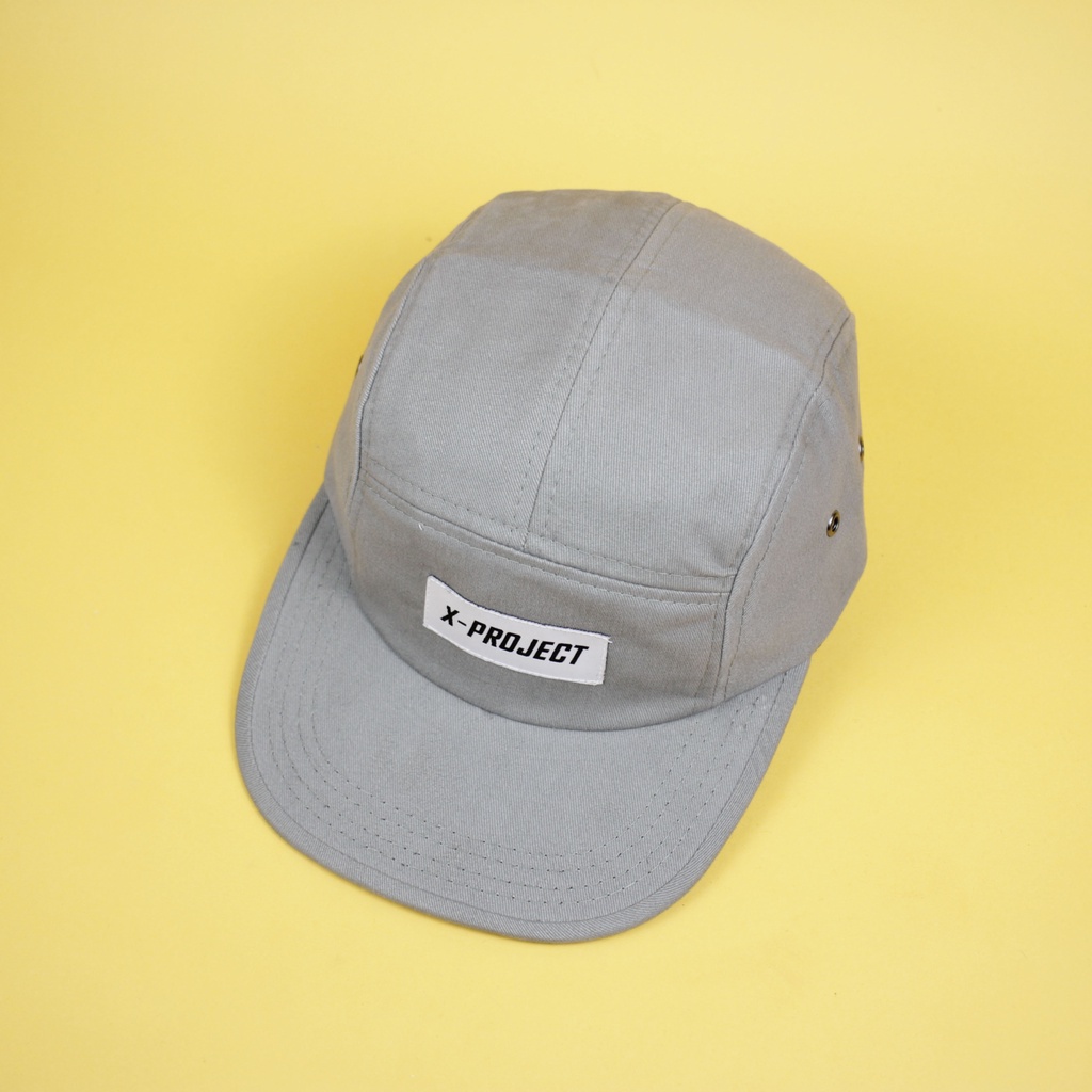 Jual Topi 5 Panel / 5 Panel Hat / X-Project Grey Authentic | Shopee ...