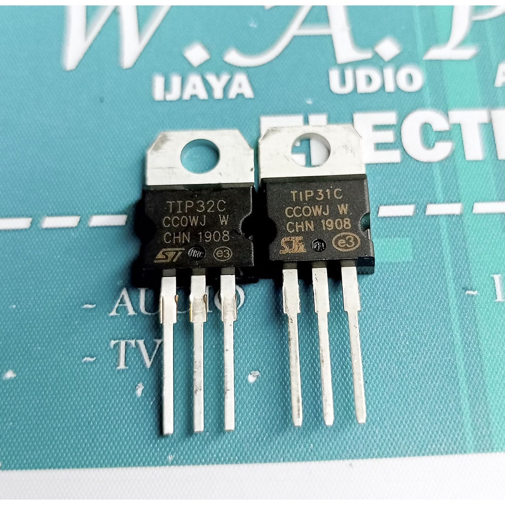 Jual Transistor Tip31c Tip32c Original St Shopee Indonesia