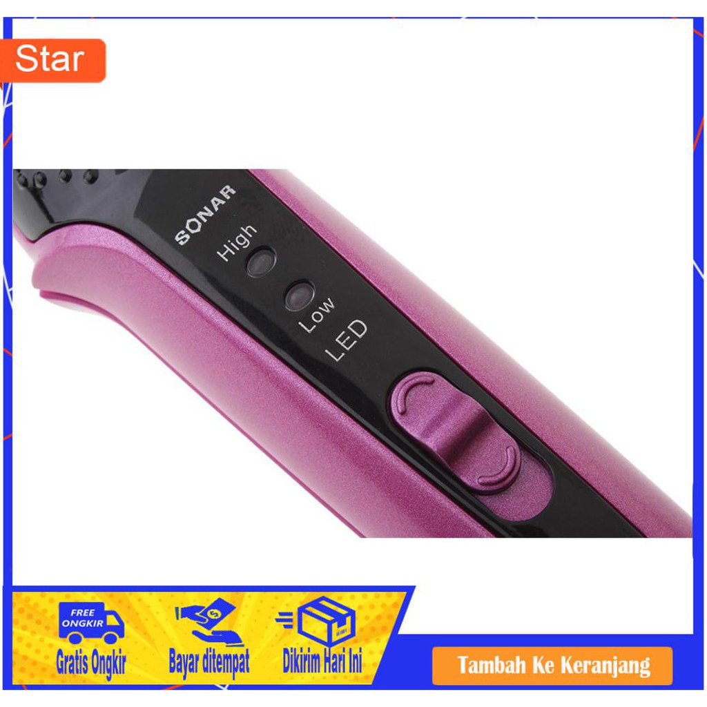 Jual BAYAR DITEMPAT - CATOKAN RAMBUT 2 IN 1 CATOK LURUS DAN BLOW SONAR ...