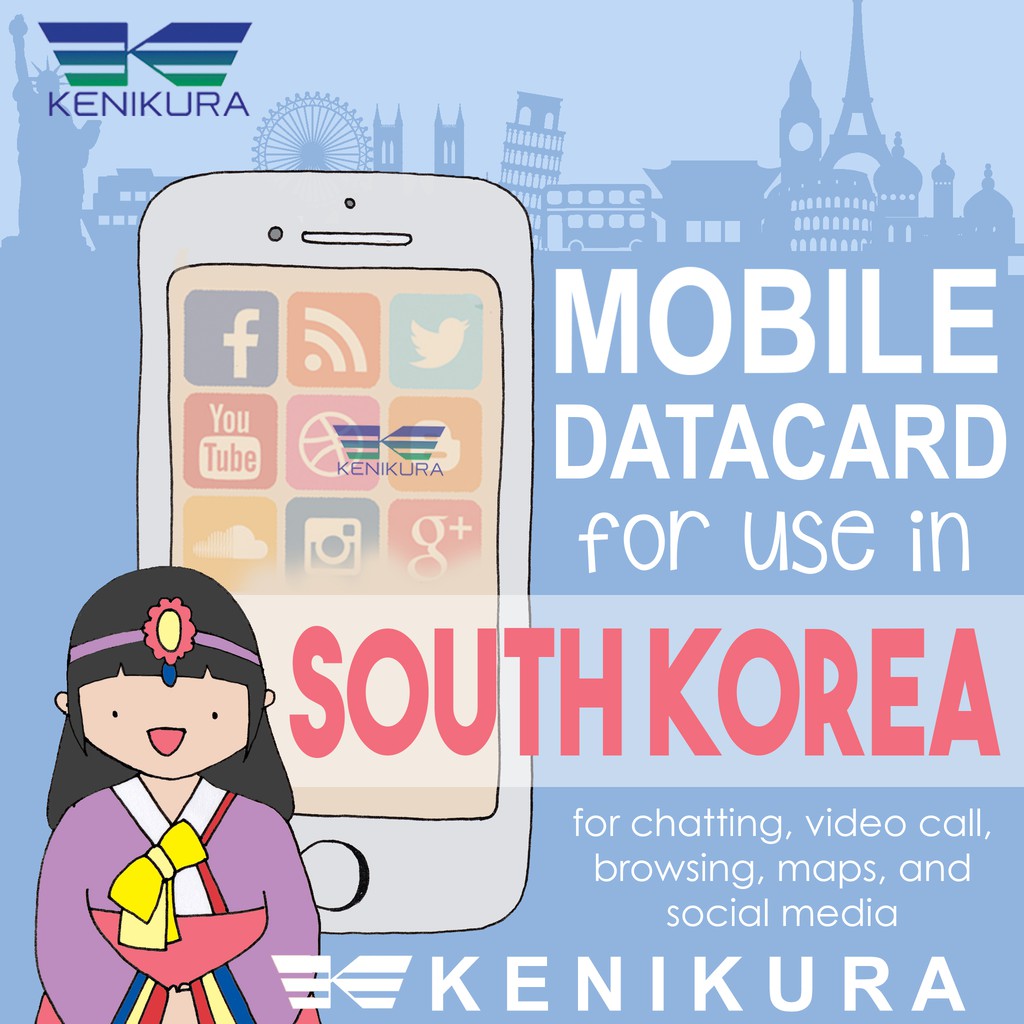 Jual South Korea Simcard korea selatan sim card kartu data internet ...