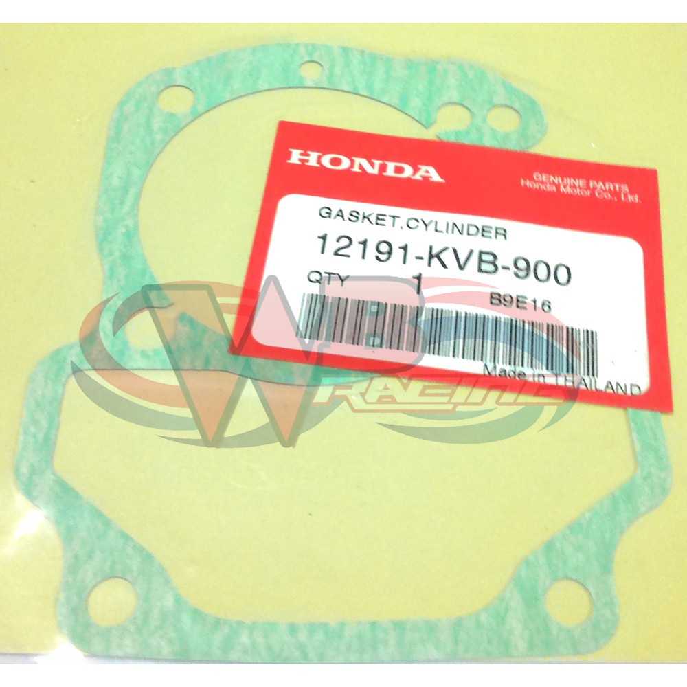 Jual Gasket Cylinder Paking Blok Bawah Kertas Honda Vario 110 Karburator Original Impor 12191 ...