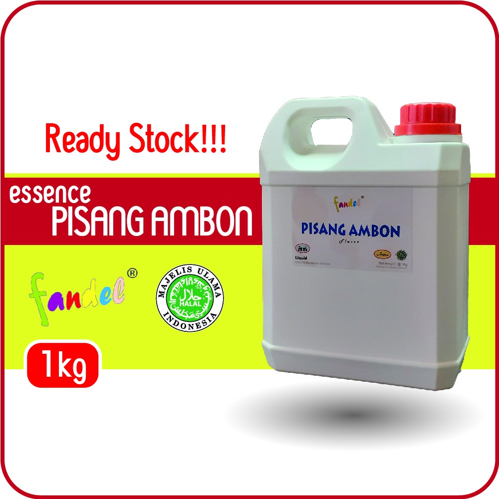 Jual Perisa Makanan Perasa Essens Aroma Pisang Ambon Fandel flavor ...