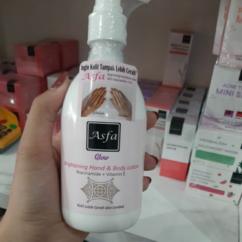 Jual ASFA Brightening Body Lotion with Niacinamide dan Vitamin E ...