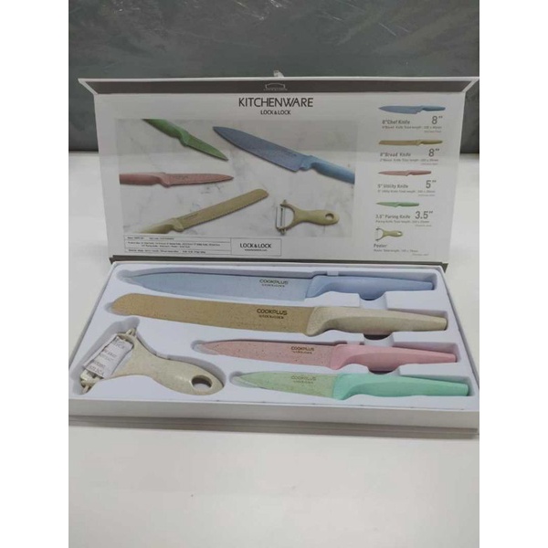 Jual LocknLock Kitchen Knife Set | Shopee Indonesia