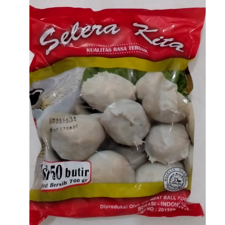 Jual Total_Frozen Bakso sapi Selera Kita isi 50 [ENAKK] | Shopee Indonesia