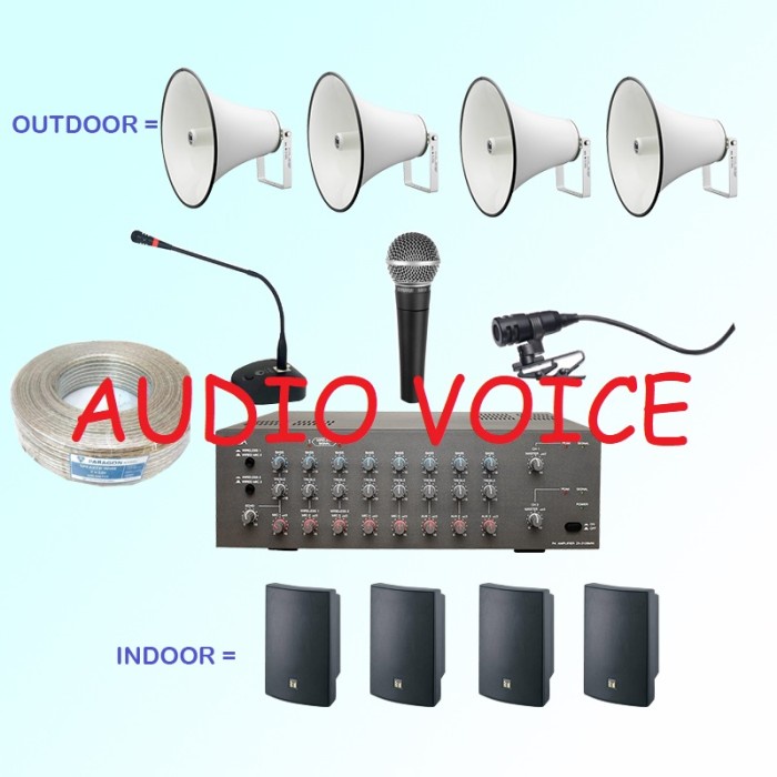 Jual Paket Sound System Masjid Atau Mushola Full Toa Original Garansi ...