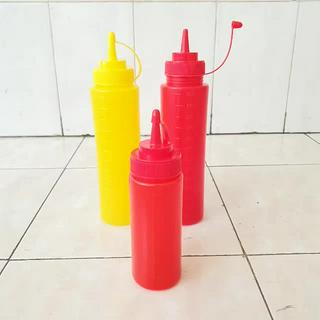 Jual Botol Saus Plastik 300ml 600ml Merek SUBRON Tomat Kecap Sambel ...
