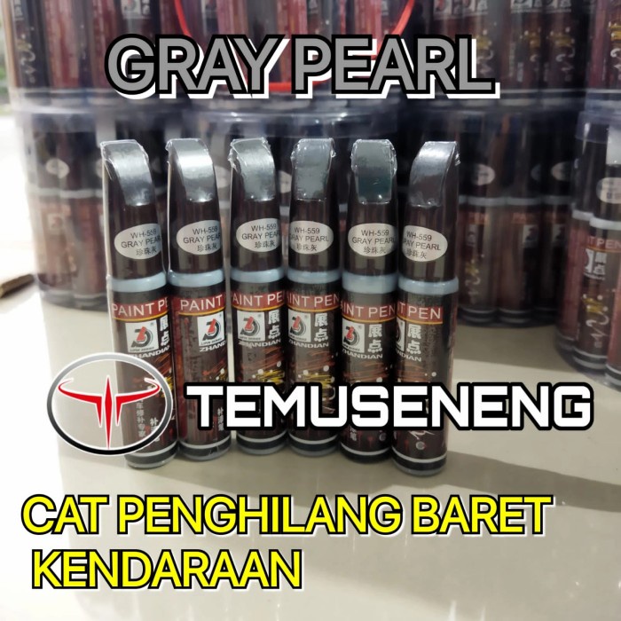 Jual Grey Pearl Metalic Dark Grey Spidol Cat Anti Noda Baret Mobil ...