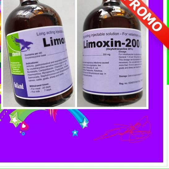 Jual Stok terbatas!.. LIMOXIN 200 isi 100 ml LA Long Acting ...