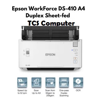 Jual Scanner EPSON DS-410 A4 Duplex Sheet-fed Document Scanner DS410 ...