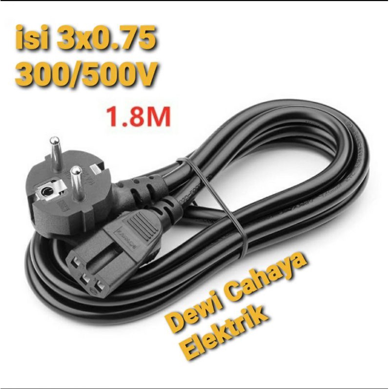 Jual Kabel Komputer 1.8M - Kabel Power CPU - Kabel Magicom - Kabel PC ...