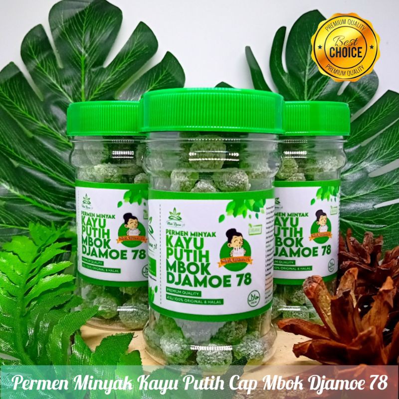 Jual Permen Minyak Kayu Putih Cap Mbok Djamoe 78 Kualitas Premium ...