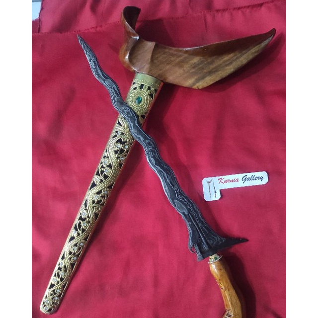 Jual Keris Nusantara Sabuk Inten murah bagus asli tempa | Shopee Indonesia