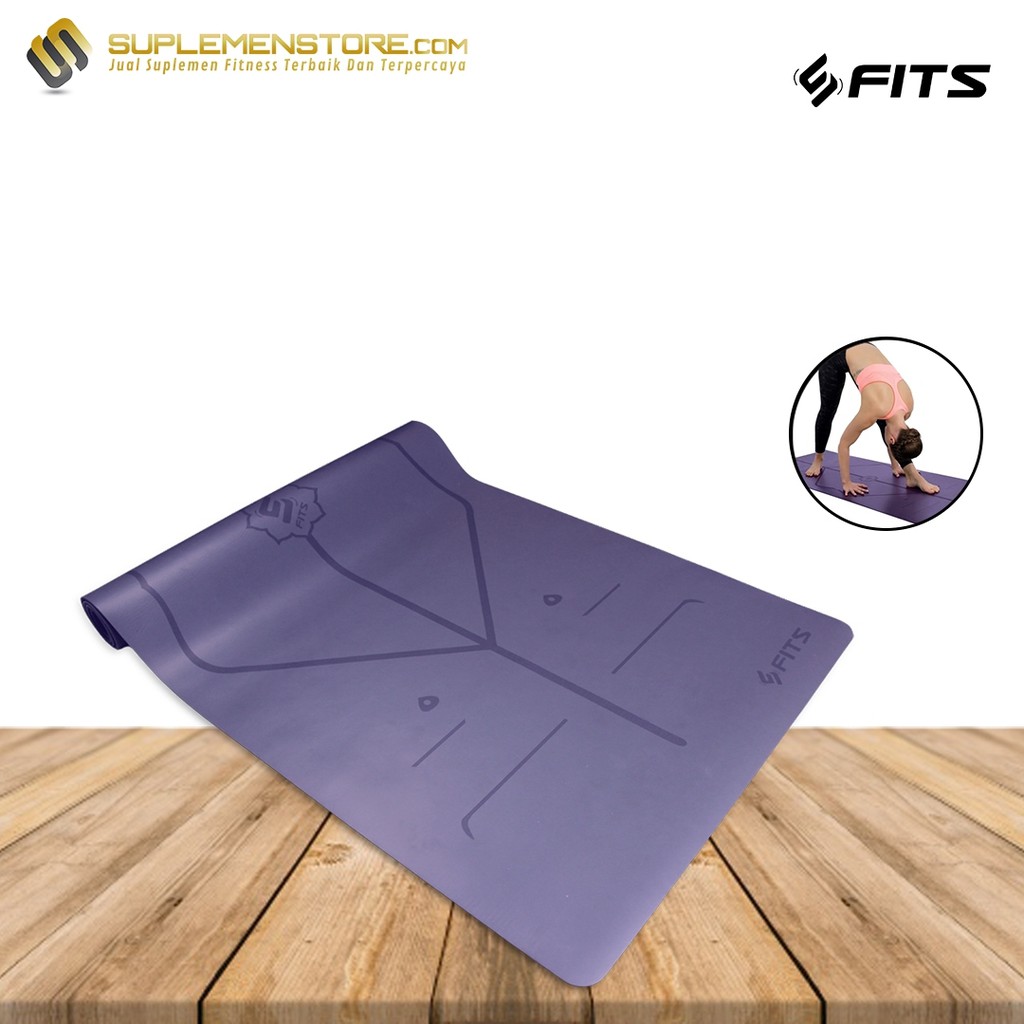 Jual SFIDN FITS Matras Yoga Premium / Matras Karet / Matras Olahraga ...