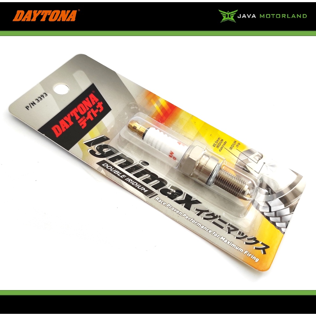 Jual Busi Daytona Ignimax Double Iridium CPR7EA-9 Honda Supra X125 Original | Shopee Indonesia