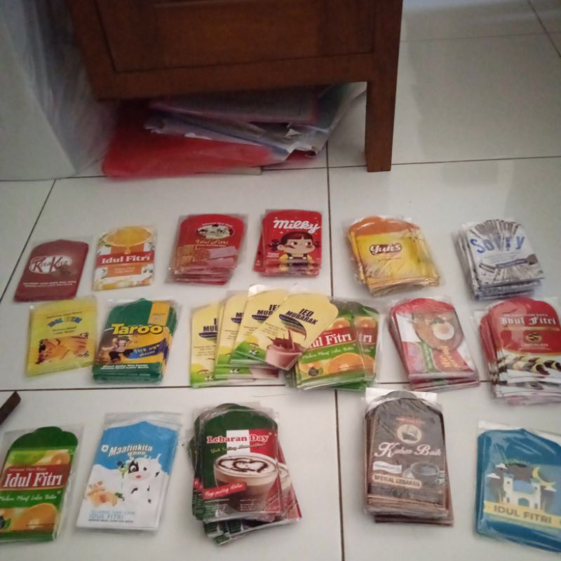 Jual Amplop Lebaran/Amplop Viral Motif SNACK Lucu (sudah di lem ...