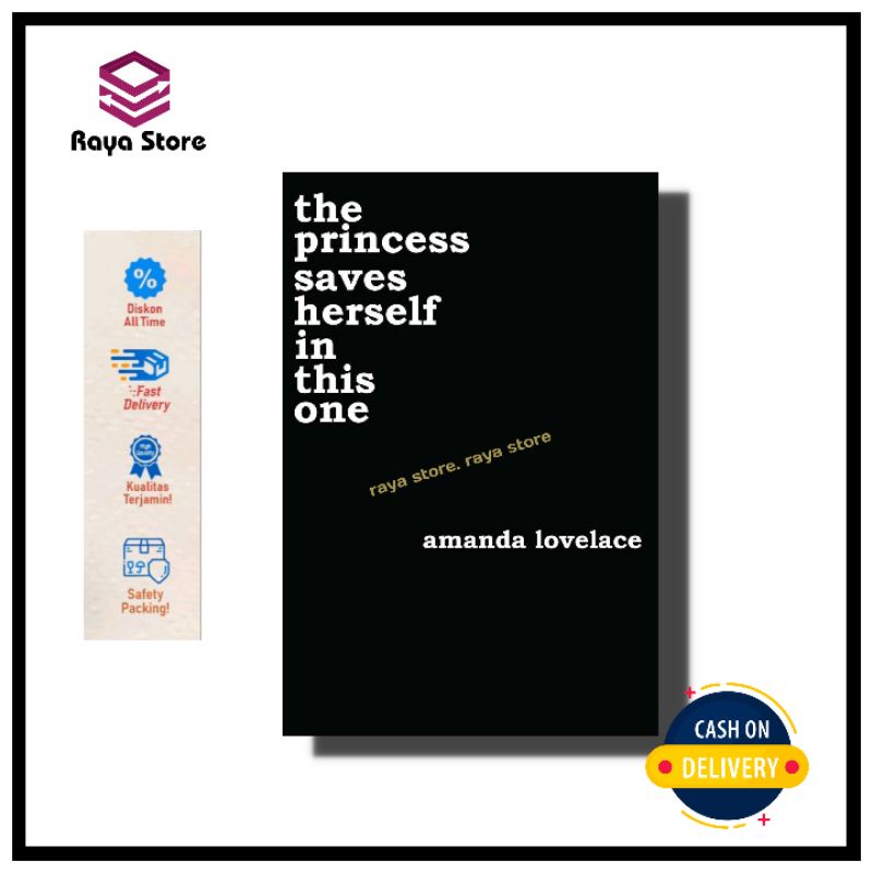Jual The Princess Saves Herself In This One by Amanda Lovelace ...