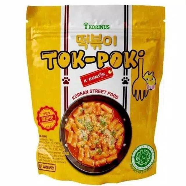 Jual Tteokbokki/kue beras Tokpoki korinus makanan korea | Shopee Indonesia