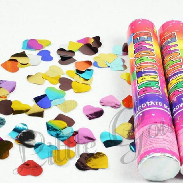Jual PS0018 - Heart Party Popper (confetti hati) | Shopee Indonesia
