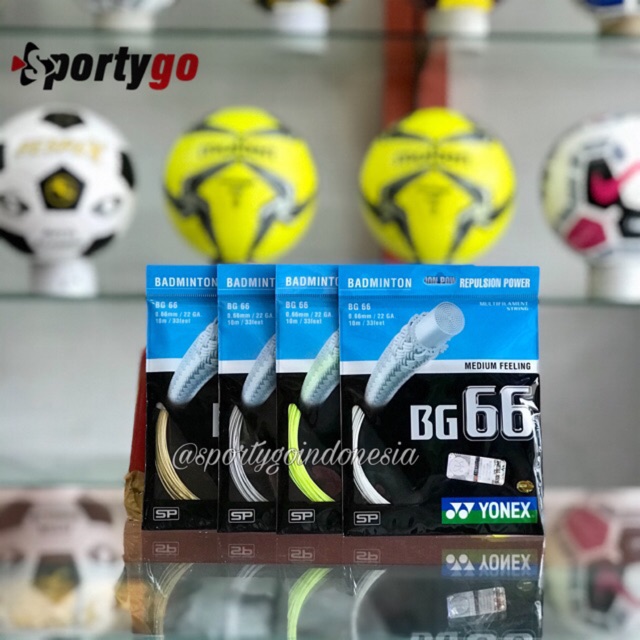 Jual Senar Badminton Yonex BG 66 ORIGINAL / BG66 | Shopee Indonesia