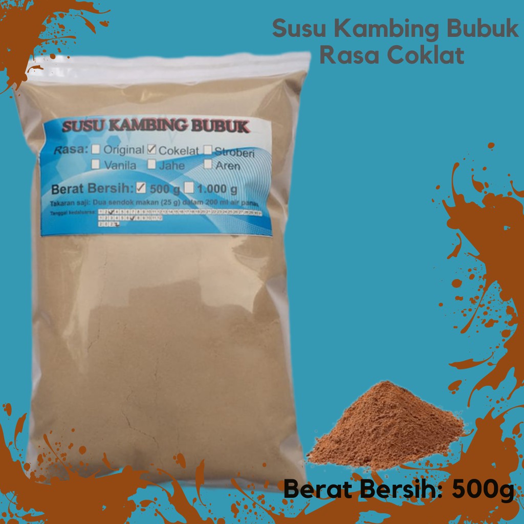 Jual Susu Kambing Bubuk Curah Coklat 500 gr | Shopee Indonesia