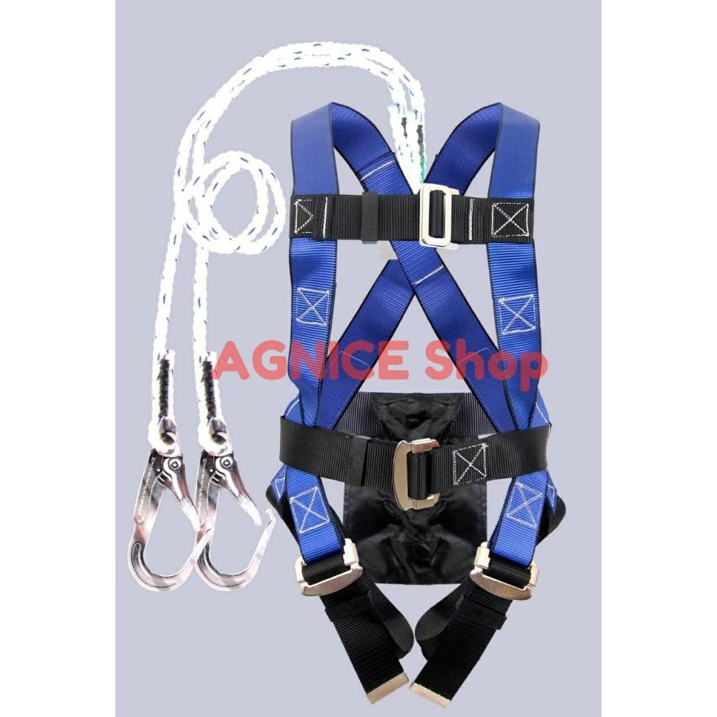 Jual ONSALE Full Body Harness Double Big Hook Ecofit plus Tali Dada ...