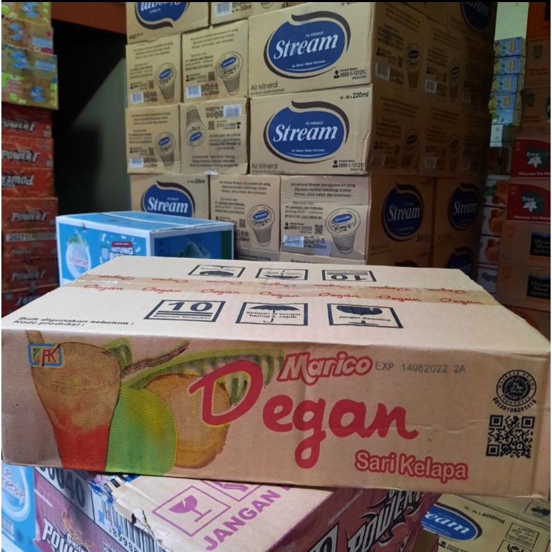 Jual DEGAN SARI KELAPA 150ML 1 DUS ISI 24 CUP | Shopee Indonesia