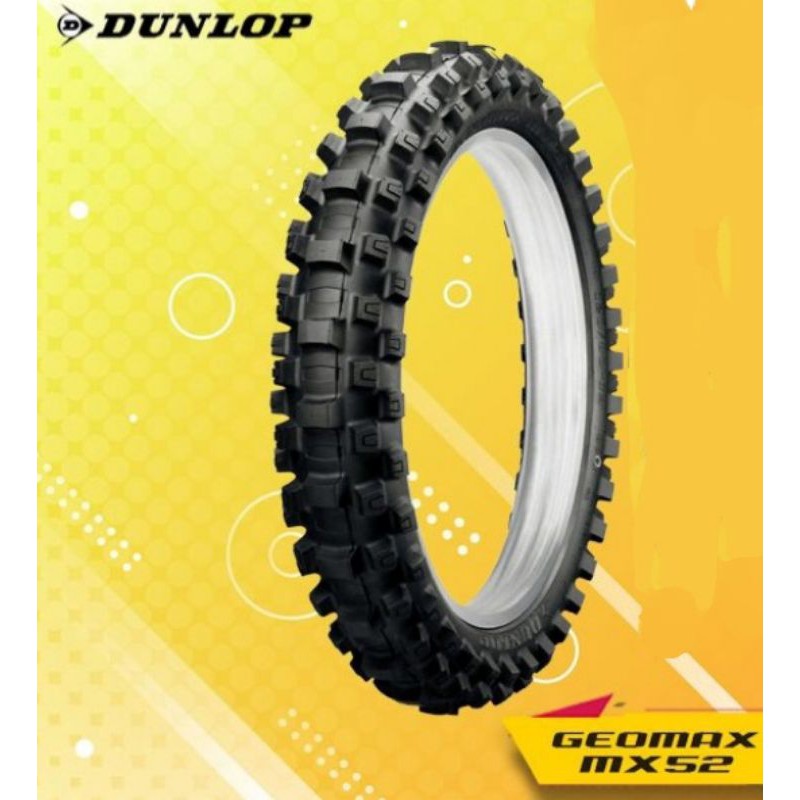 Jual Ban Dunlop GEOMAX MX52 100/100-18 WT TRAIL MOTOCROSS | Shopee ...