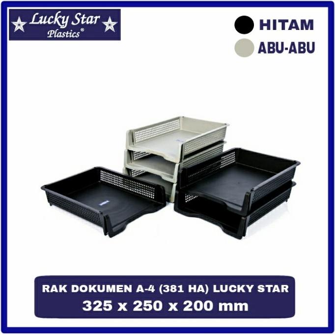 Jual ~~~~~] RAK DOKUMEN A4 PLASTIK LUCKY STAR/RAK BERKAS/ARSIP/TEMPAT ...