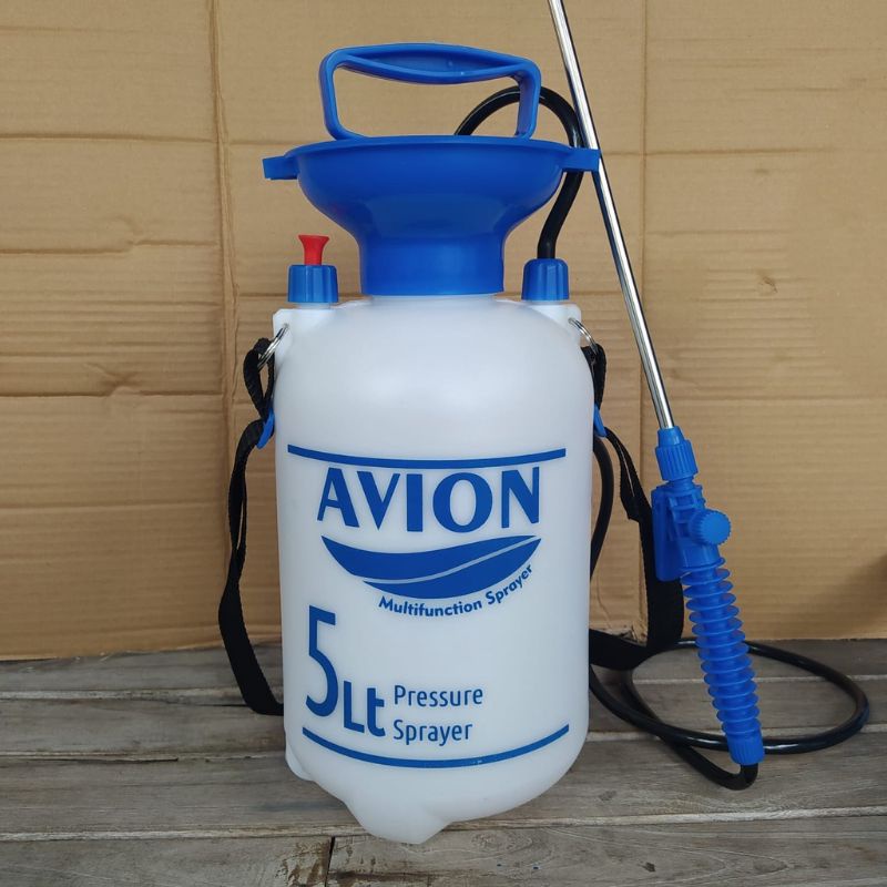 Jual Spreyer Avion 5 Liter - Pressure Sprayer 5 Lt Bahan PP Kuat Dan ...