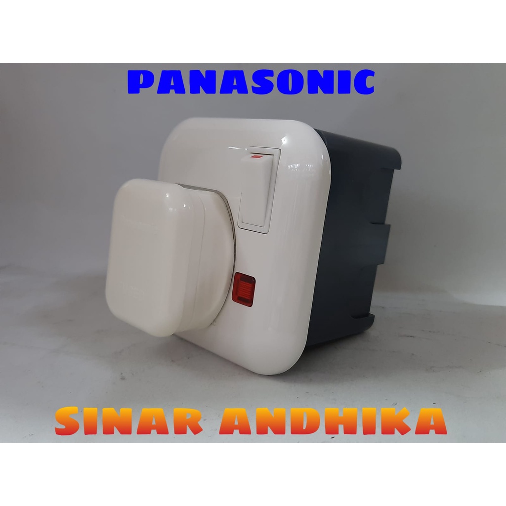 Jual Stop Kontak Ac Set Panasonic Inbow+ Steker Ac Wbj1214W+Wej9111 ...