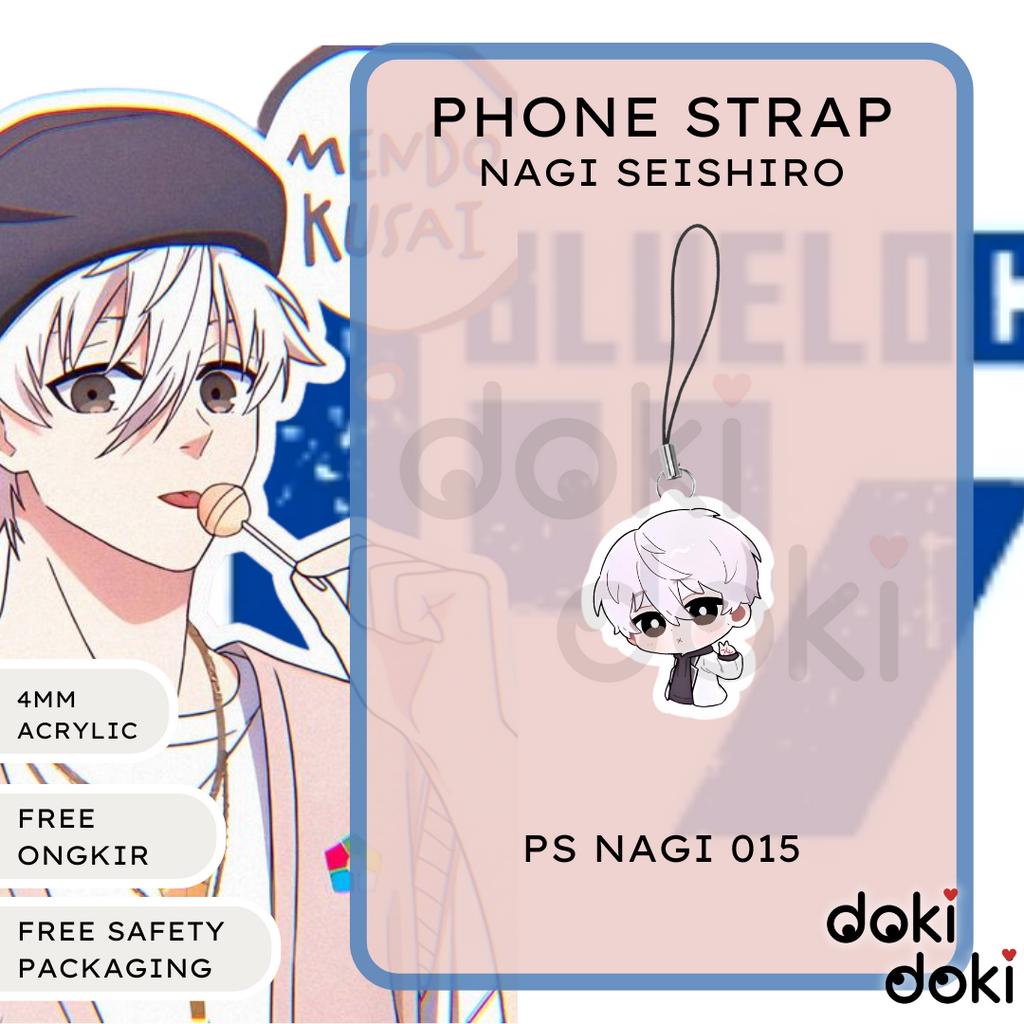 Jual PHONE STRAP HP ANIME NAGI SEISHIRO BLUE LOCK | Shopee Indonesia