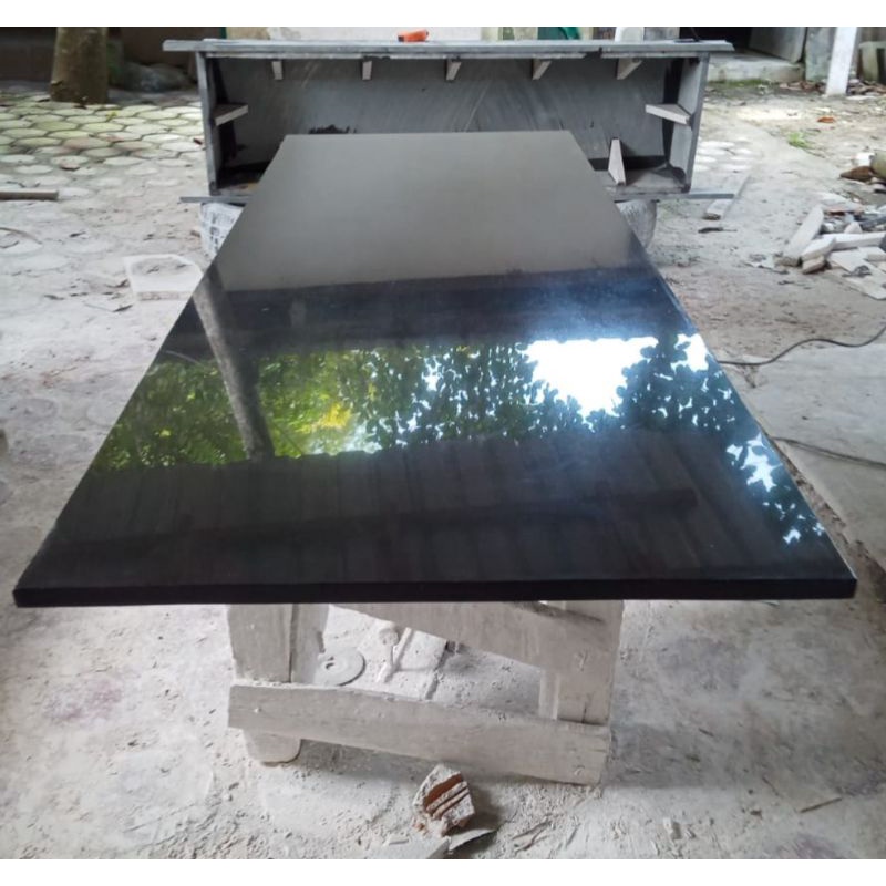 Jual Lembaran Lantai / Kitchen Set / Top Table Granit Hitam ( custom ...