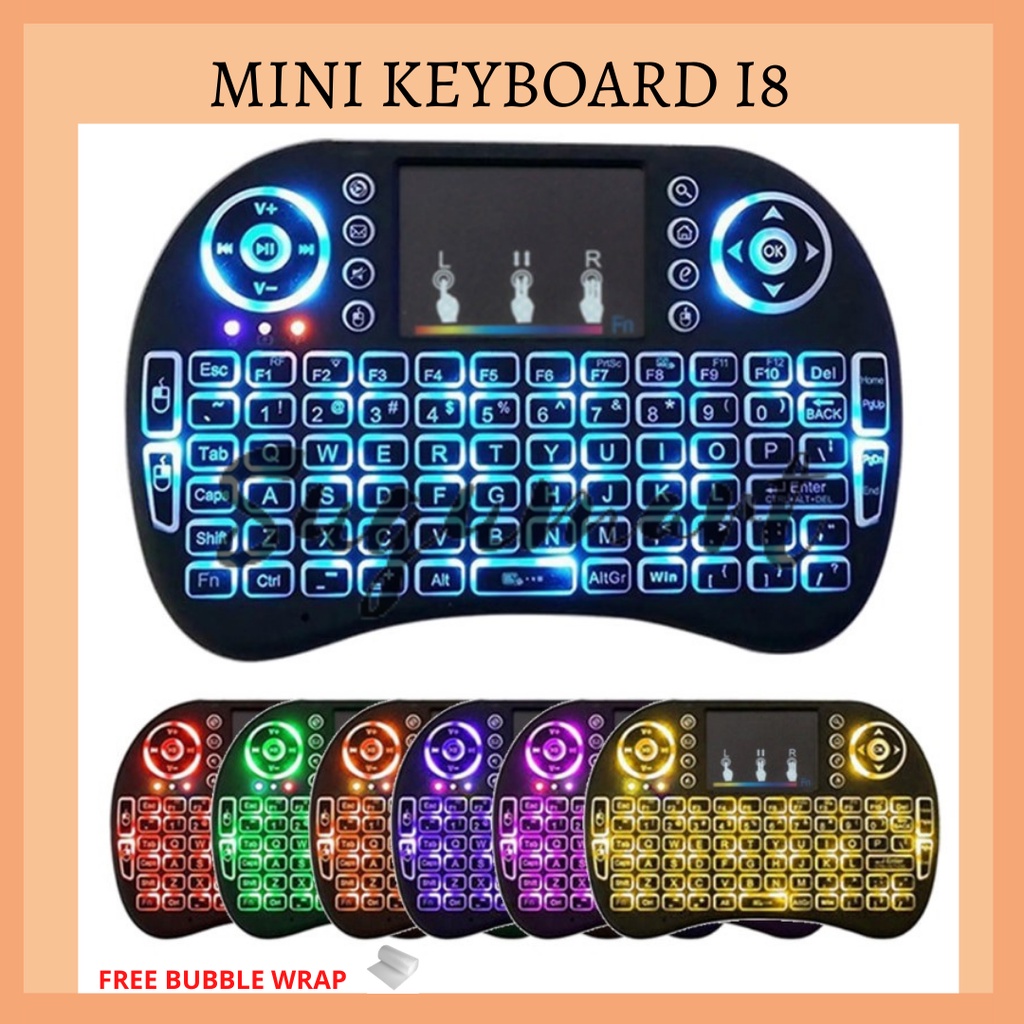 Jual i8 Mini Keyboard | Mini Keyboard Wireless i8 | Mini Keyboard i8 ...