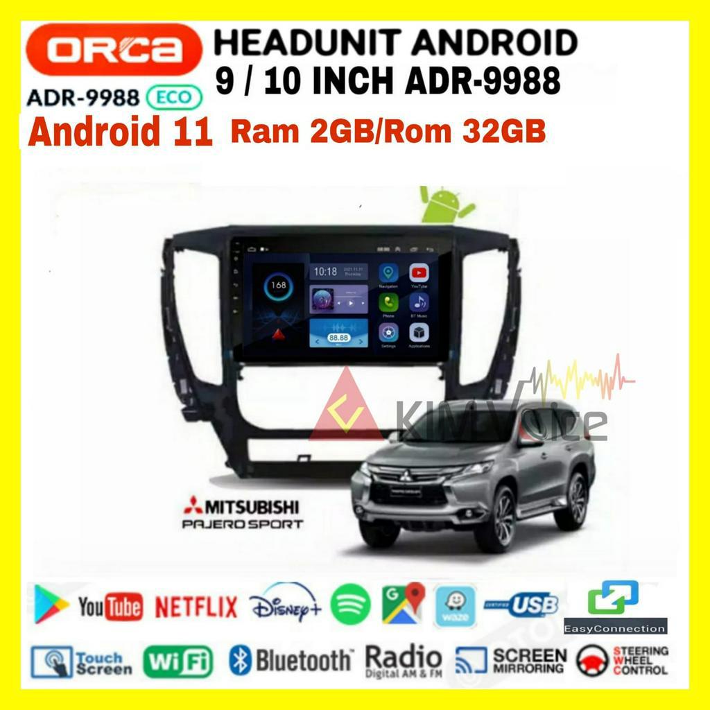 Jual Head Unit Android Orca Eco Series OEM Pajero 2017 up Soket pnp ...