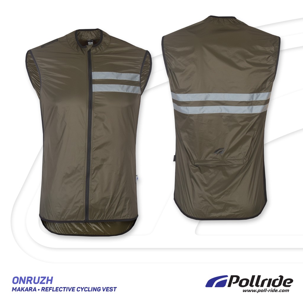 Jual Rompi Sepeda | Rompi Gowes Merk POLLRIDE ONRUZH makara | Shopee ...