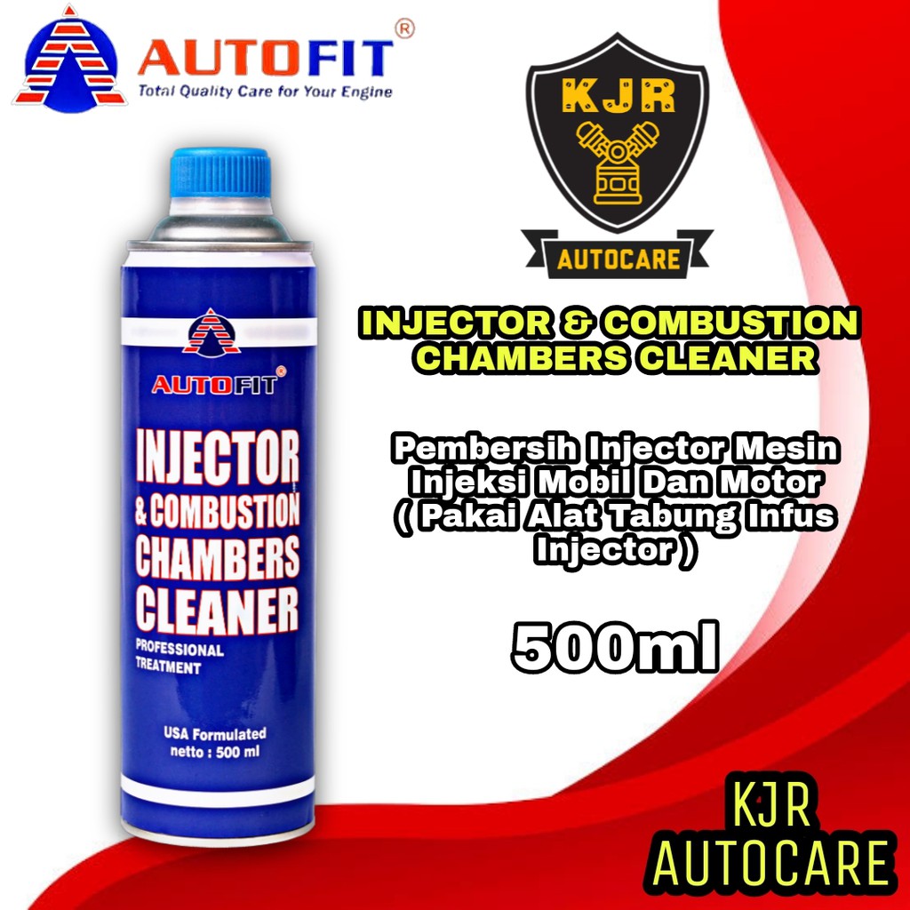 Jual Autofit Injector Cleaner 500ml Cairan Pembersih Injektor Mobil ...