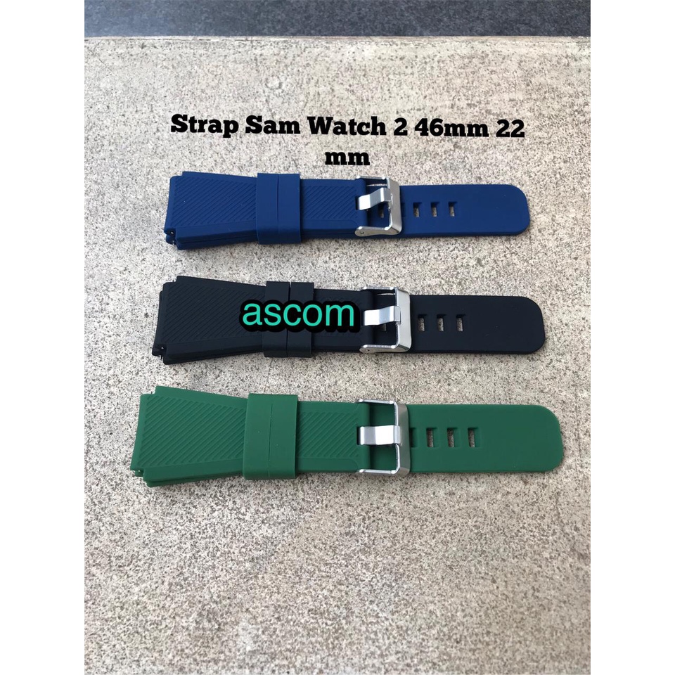 Jual Strap Samsung Galaxy Watch 46mm Silicone Strap Tali Jam Sport Band ...