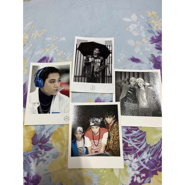 Jual official polaroid exodus overdose exo lay chen xiumin kai suho ...