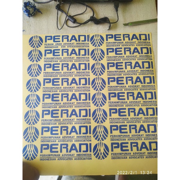 Jual stiker sticker setiker peradi berkualitas | Shopee Indonesia