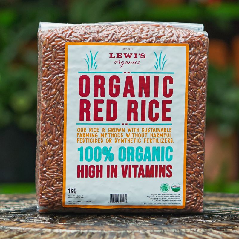 Jual Organic Red Rice (1kg) | Shopee Indonesia