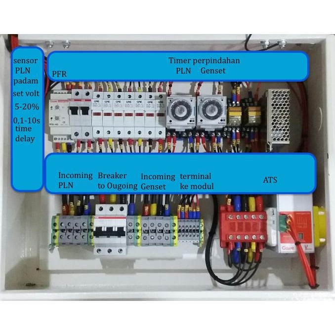 Jual Panel Genset Ats Only 33 Kva 3Phase ( Tanpa Modul Auto Start ...