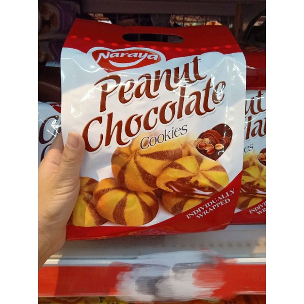 Jual Naraya cookies peanut chocolate cheese yam | Shopee Indonesia