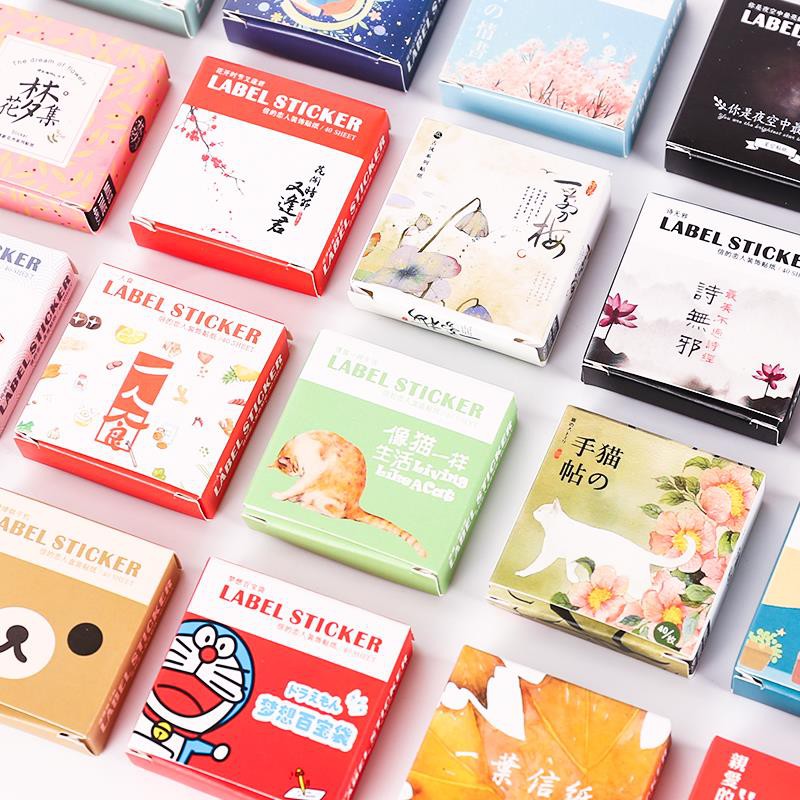 Jual CETAK STIKER KOTAK LABEL MAKANAN STICKER KOTAK KEMASAN PRODUK ...